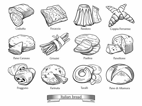 Italian Bread Clipart