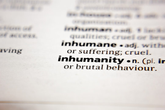 Inhumane Definition