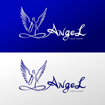 Angel Logo Images – Browse 74,377 Stock Photos, Vectors, and Video ...