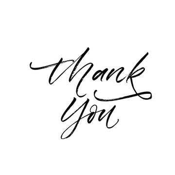 753 BEST Cursive Thank You Font IMAGES, STOCK PHOTOS & VECTORS | Adobe ...