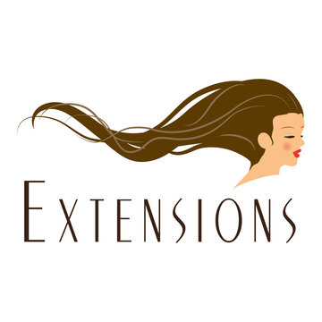Hair Extension Logo Images – Browse 2,076 Stock Photos, Vectors, and ...