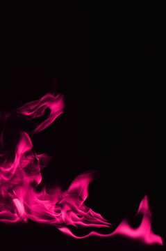 Pink Fire Wallpaper