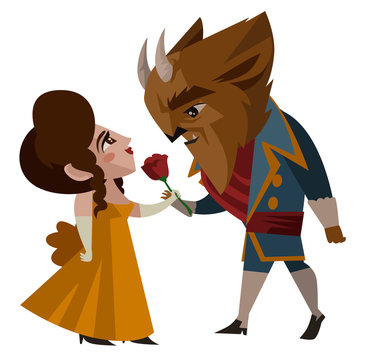 Beauty And The Beast Cartoon Images – Browse 255,432 Stock Photos ...