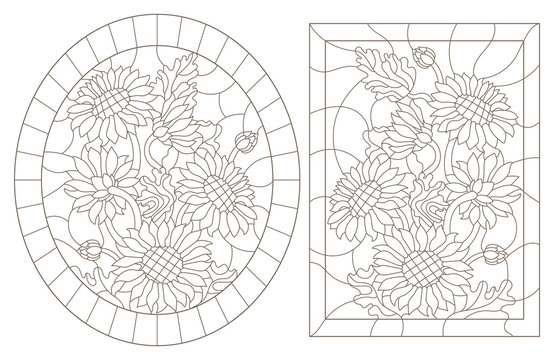 Stained Glass Contour Images – Browse 18,557 Stock Photos, Vectors, and ...
