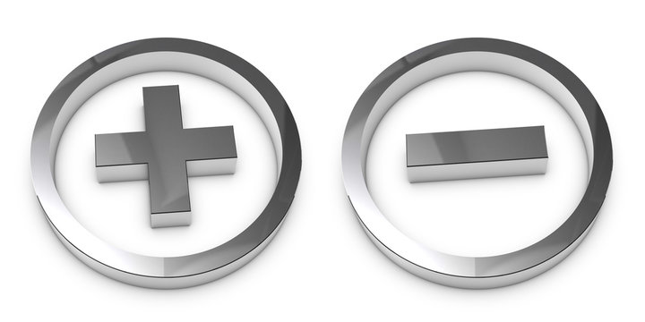 Silver Plus And Minus