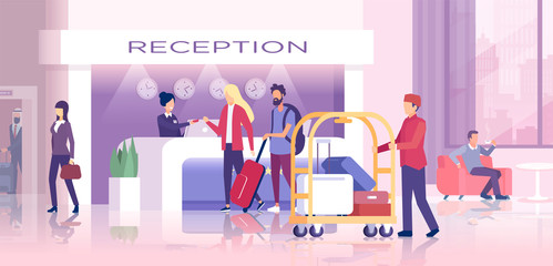 Hotel Concierge Cartoon photos, royalty-free images, graphics, vectors ...