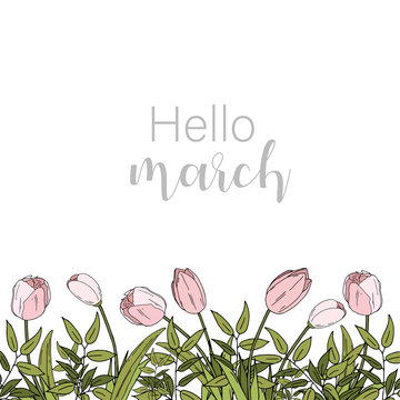 Hello March Tumblr