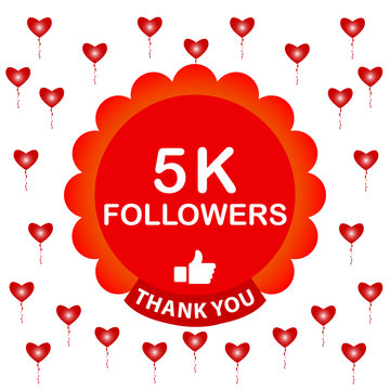 111 BEST "5K Followers" IMAGES, STOCK PHOTOS & VECTORS | Adobe Stock