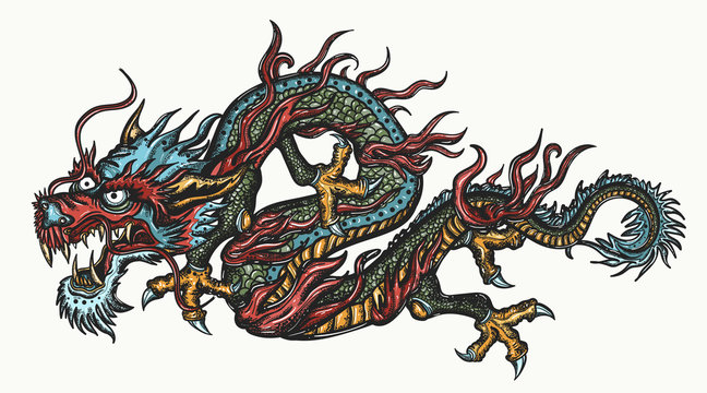 Japanese Dragon Color