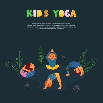 Yoga For Kids Flyer