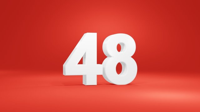 Red Number 48