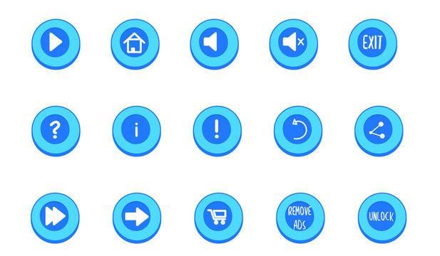 "Game Buttons" Images – Browse 351 Stock Photos, Vectors, and Video | Adobe Stock