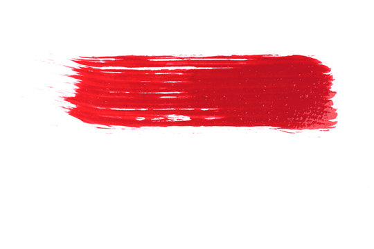Red Paint Streak