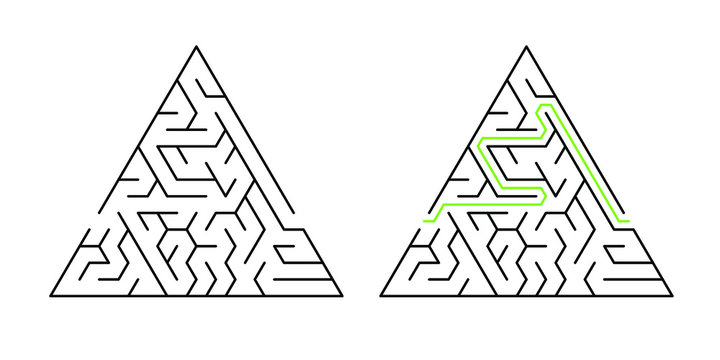 "Triangle Maze" Images – Browse 61 Stock Photos, Vectors, and Video ...