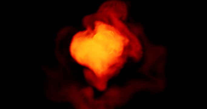 Hearts On Fire Clipart Animated