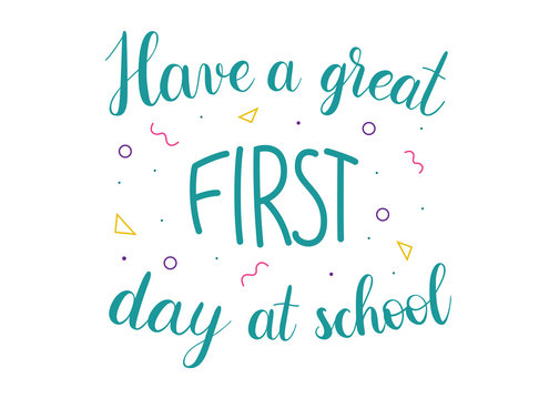 "First Day At School" Images – Browse 1,396 Stock Photos, Vectors, and ...