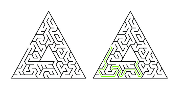 "Triangle Maze" Images – Browse 61 Stock Photos, Vectors, and Video ...