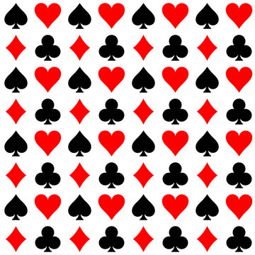 Playing Cards Suits Wallpaper