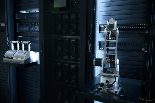 "Robot Automatic Data Storage And Center Database Images – Browse 89 Stock Photos, Vectors, and ...