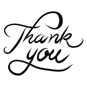 Cursive Thank You Font Images – Browse 1,312 Stock Photos, Vectors, and ...