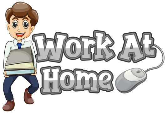 Work From Home Clip Art Images – Browse 74 Stock Photos, Vectors, and ...