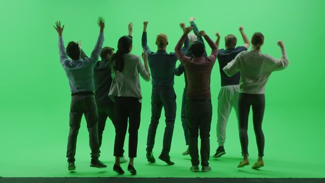 Crowd Green Screen Images – Browse 4,023 Stock Photos, Vectors, and ...