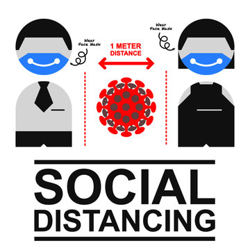 Social Distancing 1 Meter Vector Images – Browse 2,718 Stock Photos ...