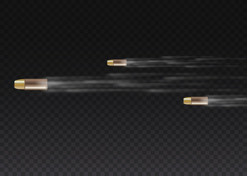 Bullets Flying Psd