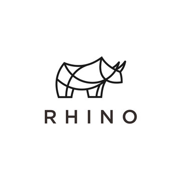 "Rhino Logo" Images – Browse 565 Stock Photos, Vectors, and Video ...