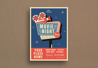 40+ Free Movie Poster Templates