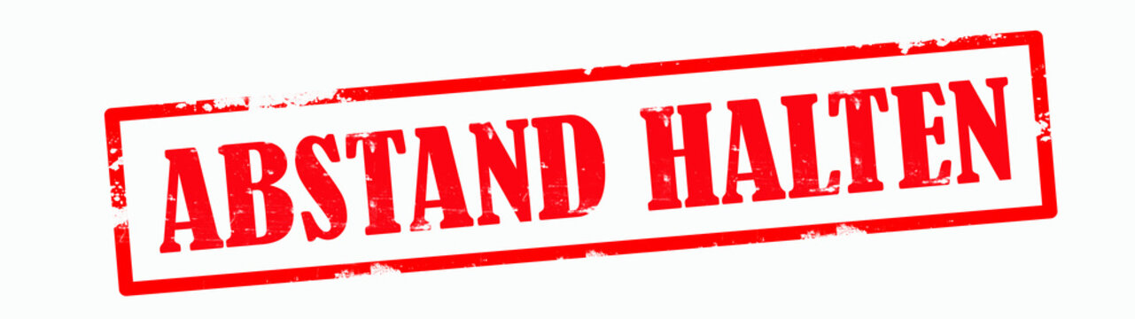 "Abstand Halten" - Images et vidéos libres de droits | Adobe Stock