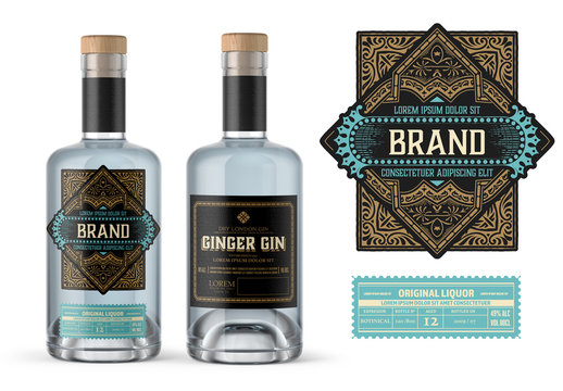 Spirit Bottle Templates – Browse 148 Stock Photos, Vectors, and Video ...