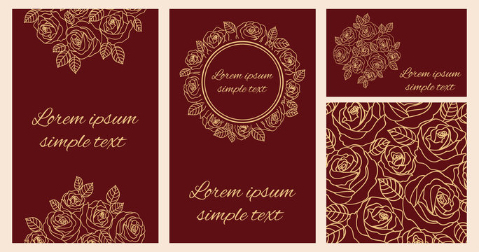 Maroon Flower Border Images – Browse 1,579 Stock Photos, Vectors, and ...