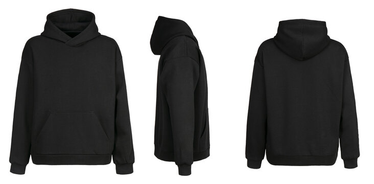 Hoodie Front And Back Template