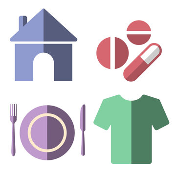 Basic Needs Icons Images – Browse 1,231 Stock Photos, Vectors, and ...