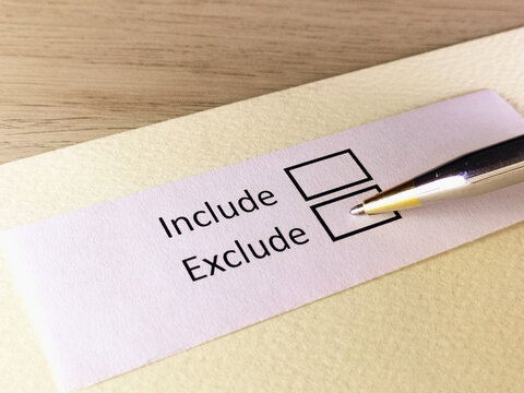 รูปภาพExclude – เลือกดูภาพถ่ายสต็อก เวกเตอร์ และวิดีโอ30,509 | Adobe Stock