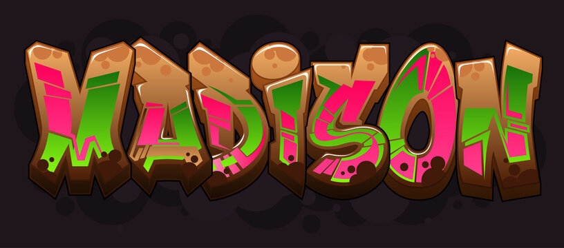 Graffiti Name Designs Madison