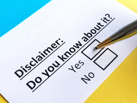 Disclaimer Images – Browse 141 Stock Photos, Vectors, and Video | Adobe ...