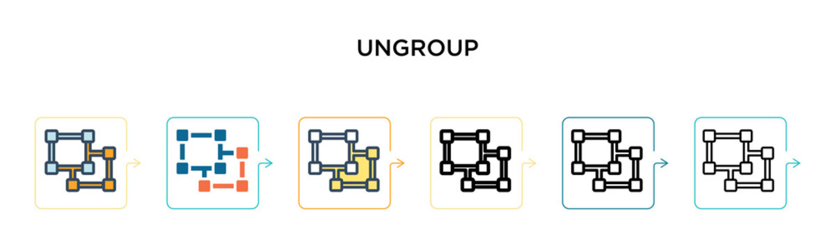 Ungroup Icon