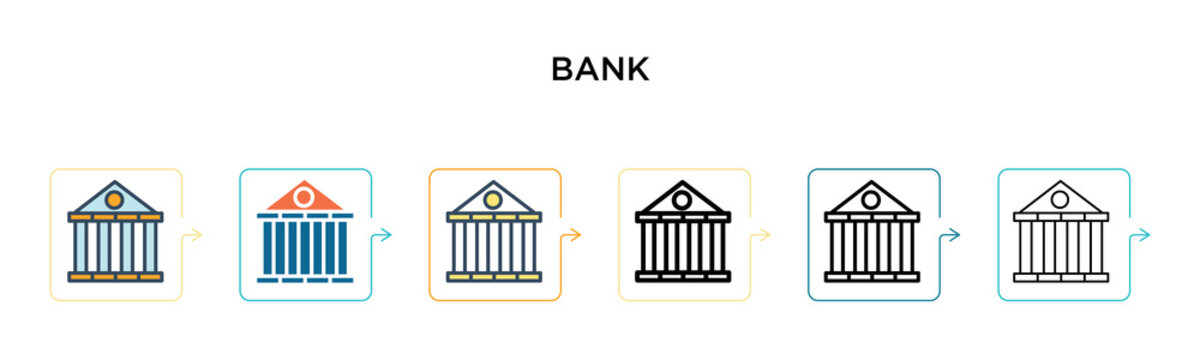 Afbeeldingen over "Bank Symbol" – Blader in stockfoto's, vectoren en ...