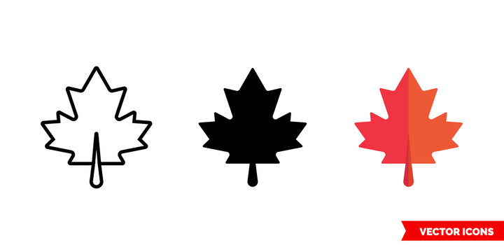 Canadian Maple Leaf Icon