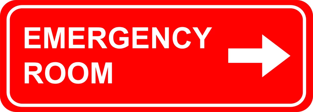 Emergency Room Sign Clipart