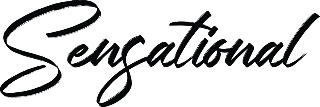 The Word Sensational