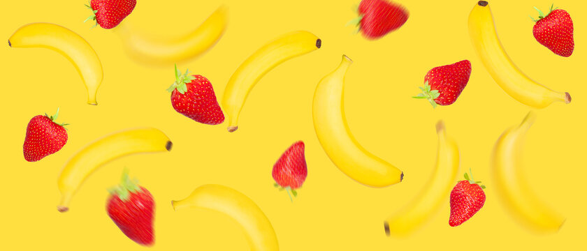 Strawberry Banana Pattern Images – Browse 12,080 Stock Photos, Vectors ...