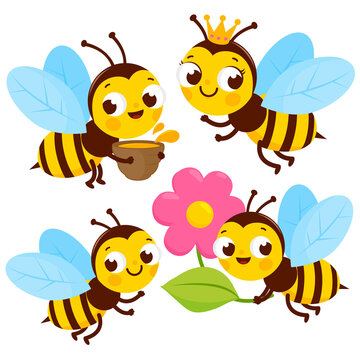 Animated Worker Bees