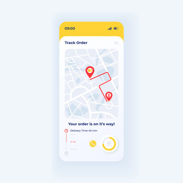 Order Status Ui Design Images – Browse 266 Stock Photos, Vectors, and ...