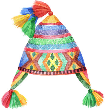 Peruvian Hat Vector