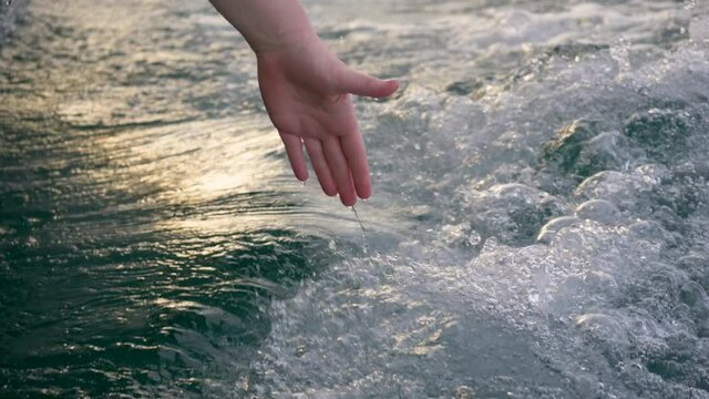 Hand In Water