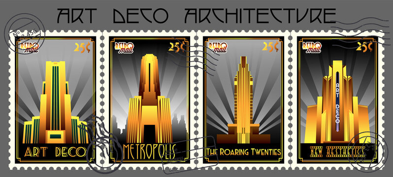 Art Deco Postcards