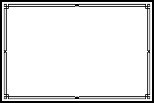 Plain Square Border
